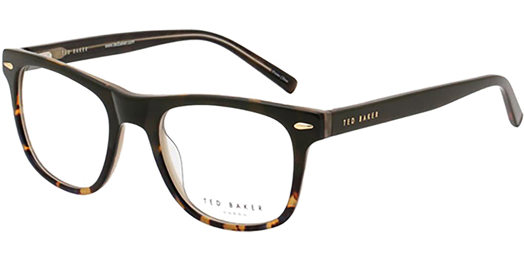 Ted Baker Optical Olive Tortoise Square – Eyedictive