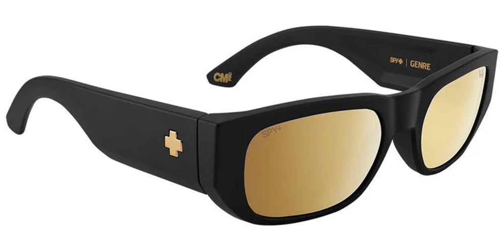 Spy Optics Genre Club Midnite Rectangle w/ Mirror Lens – Eyedictive
