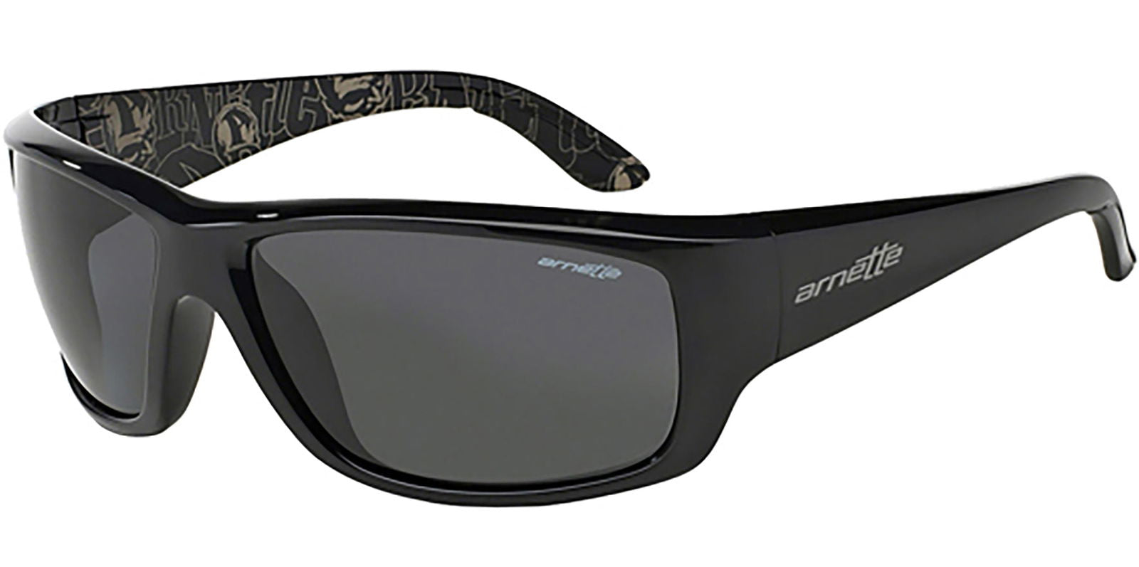 Arnette Cheat Sheet Black Sport Wrap – Eyedictive