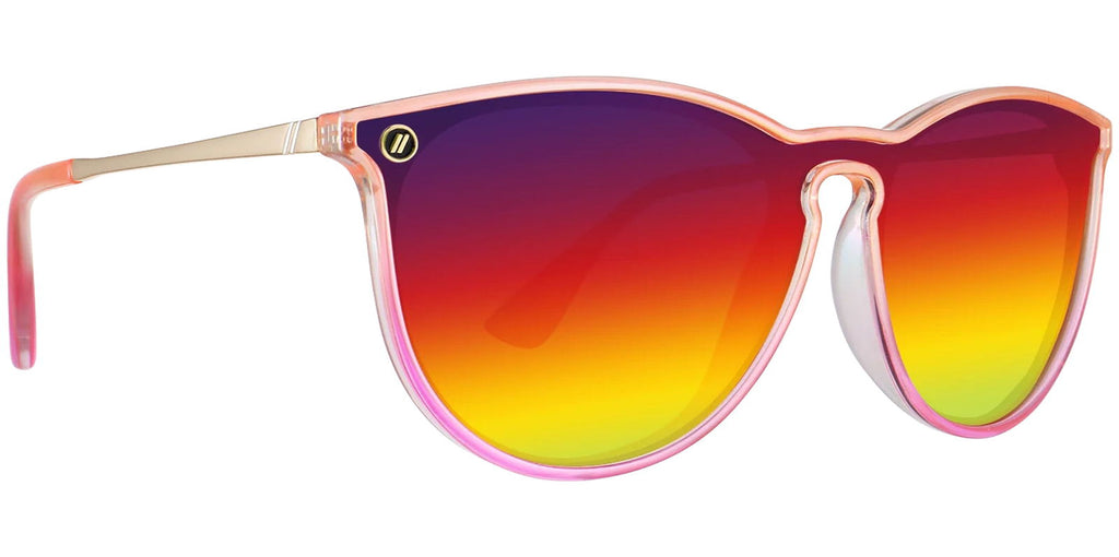 Blenders Eyewear North Park X2 Polarized Rounded Cat-Eye Shield Lens ...