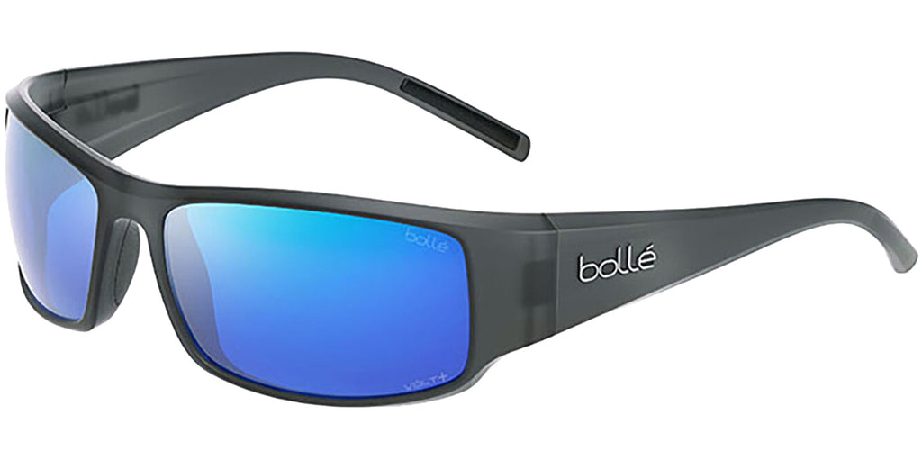 Bolle King Polarized Black Crystal Sport Wrap w/ Volt Lens – Eyedictive