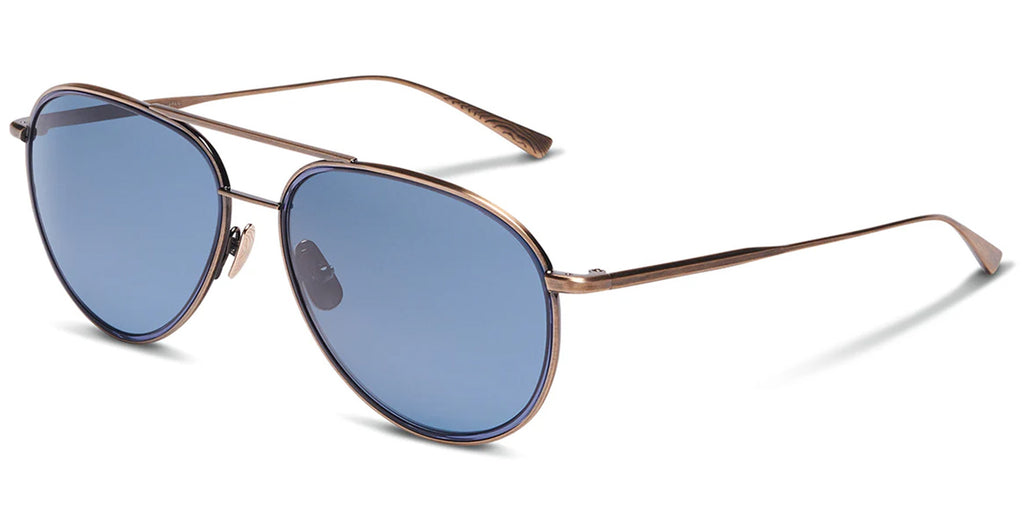 Salt Optics Columbia 59 Polarized Titanium Aviator w/ Glass Lens ...