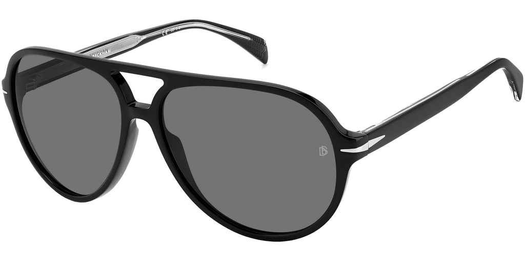 David Beckham Black Aviator w/ 5-Barrel Steel Hinges – Eyedictive