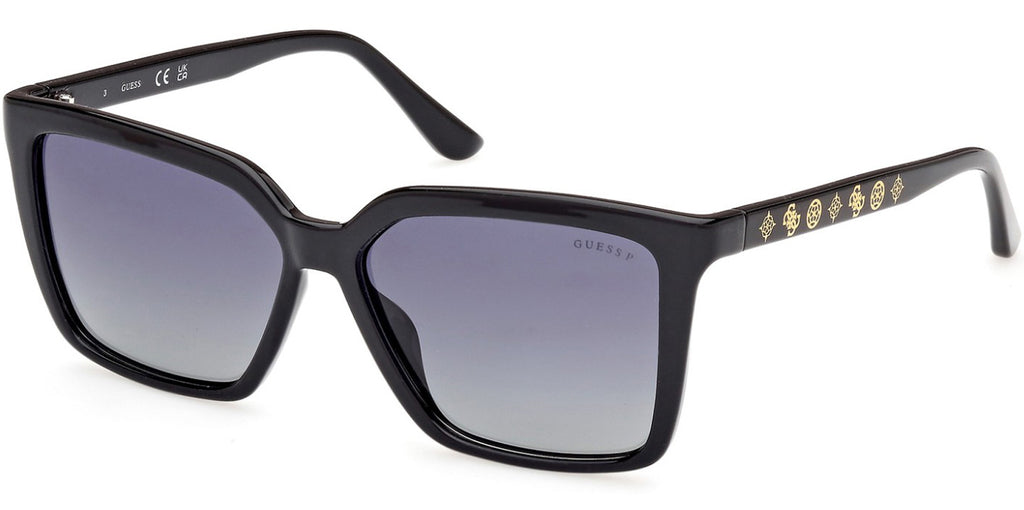 Guess Polarized Geometric Square w/ Gradient Lens – Eyedictive