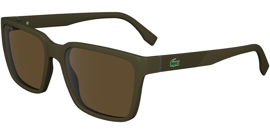 Lacoste Square w/ Textured Temples – Eyedictive
