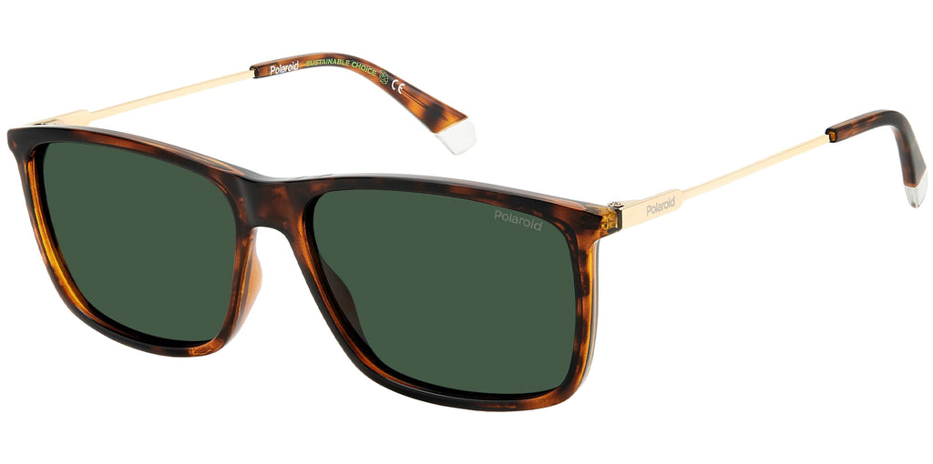 Polaroid Polarized Havana Slim Soft Square – Eyedictive