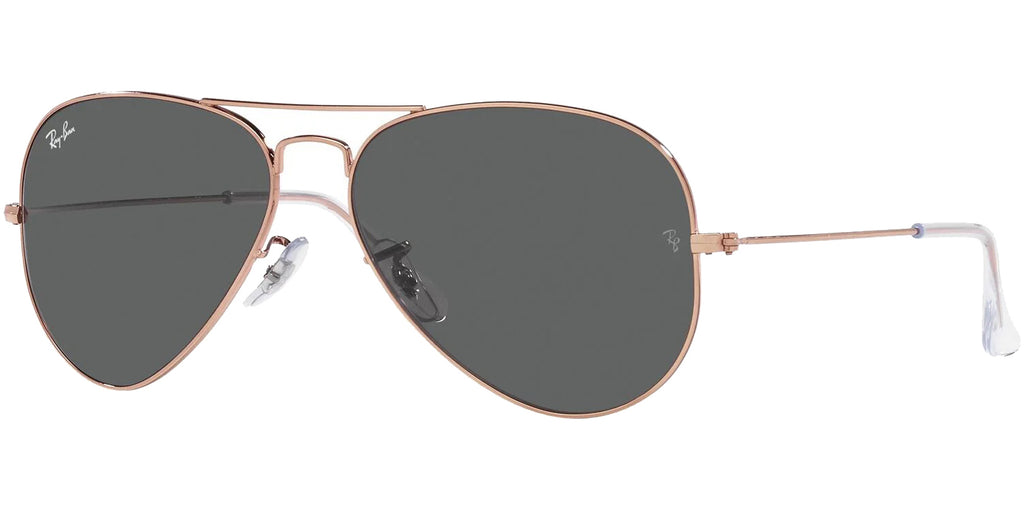 Ray-Ban Gold-Tone Aviator w/ Slim Temples – Eyedictive