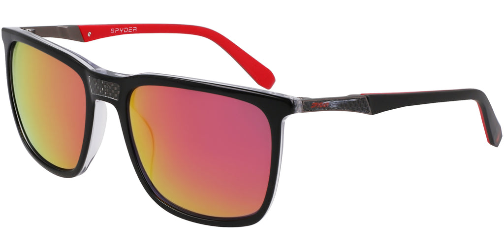 Spyder Carbon Fiber Square w/ Rubberized Temples – Eyedictive