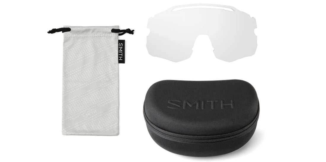 Smith Optics Momentum ChromaPop Semi-Rimless Shield w/ Clear Bonus Len ...