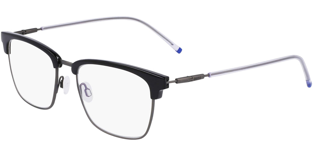 Zeiss Titanium Square Browline Eyeglass Frames w/ Slim Temples – Eyedictive