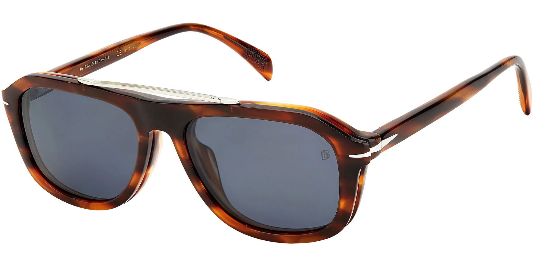 David Beckham Pilot Eyeglass Frames w/ Polarized Clip-On Lens – Eyedictive