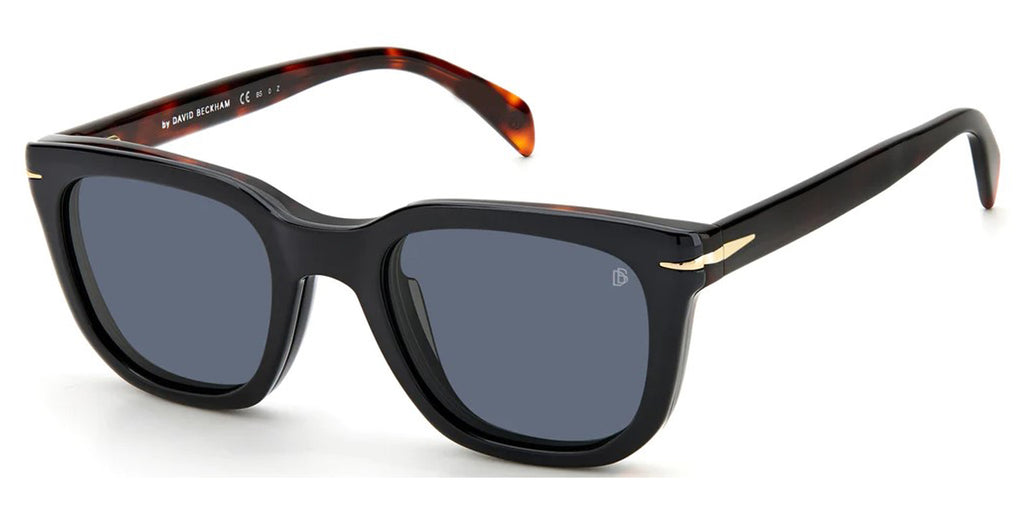 David Beckham Square Eyeglass Frames w/ Polarized Clip-On – Eyedictive