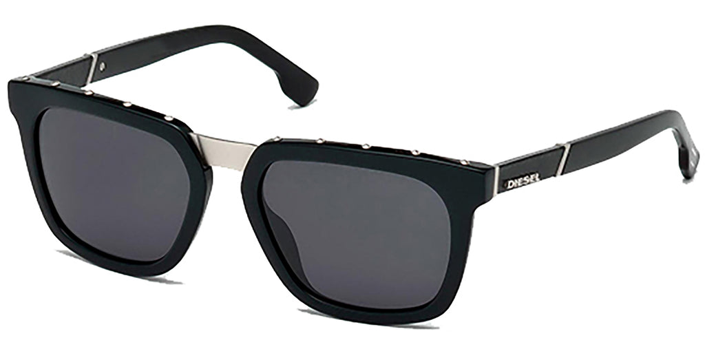 Diesel Black Square w/ Metal Riveting Detail – Eyedictive