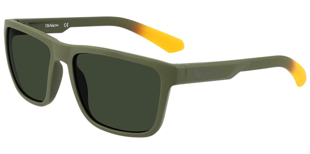 Dragon Alliance Reed XL Olive Fade Square w/ Luma Lens – Eyedictive