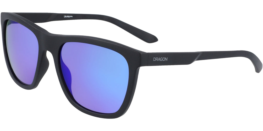 Dragon Alliance Wilder LL Ion Upcycled Matte Black Square – Eyedictive