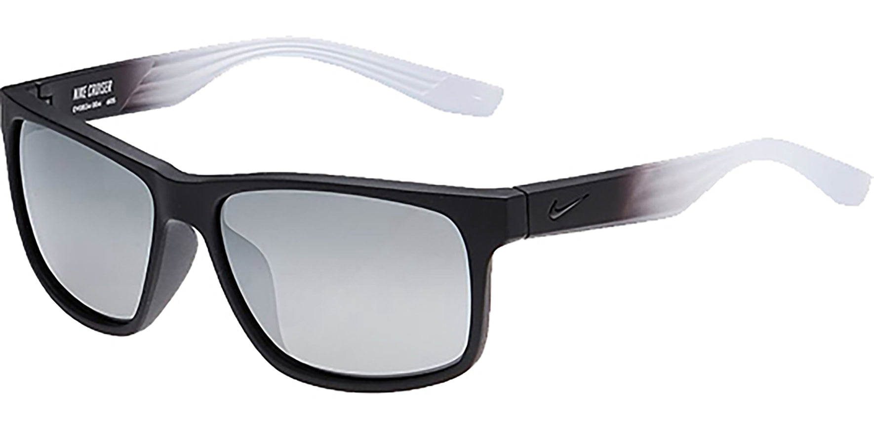Nike Cruiser Matte Black Fade Sport w/ Flash Lens – Eyedictive