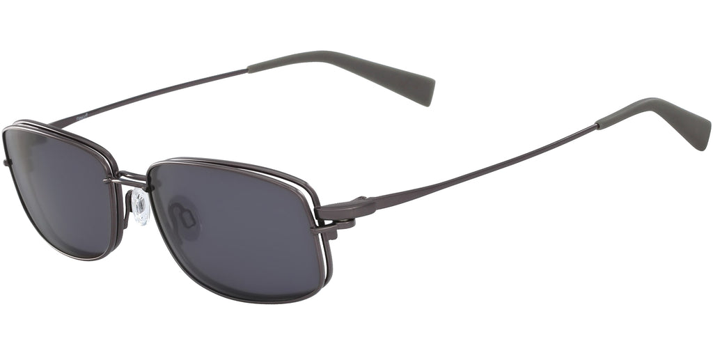 Flexon Rectangle Eyeglass Frames w/ Polarized Clip On Lens – Eyedictive