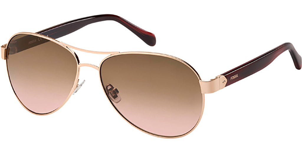 Fossil Stainless Steel Aviator w/ Gradient Lens – Eyedictive