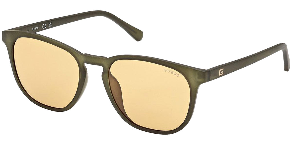 Guess Matte Dark Green Crystal Vintage Style Round – Eyedictive