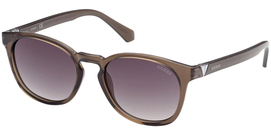 Guess Shiny Dark Green Soft Square w/ Gradient Lens – Eyedictive