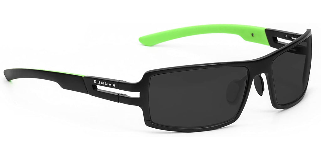 Gunnar Razer RPG Polarized Onyx Rectangle Wrap Sun/Gaming/Computer Gla ...