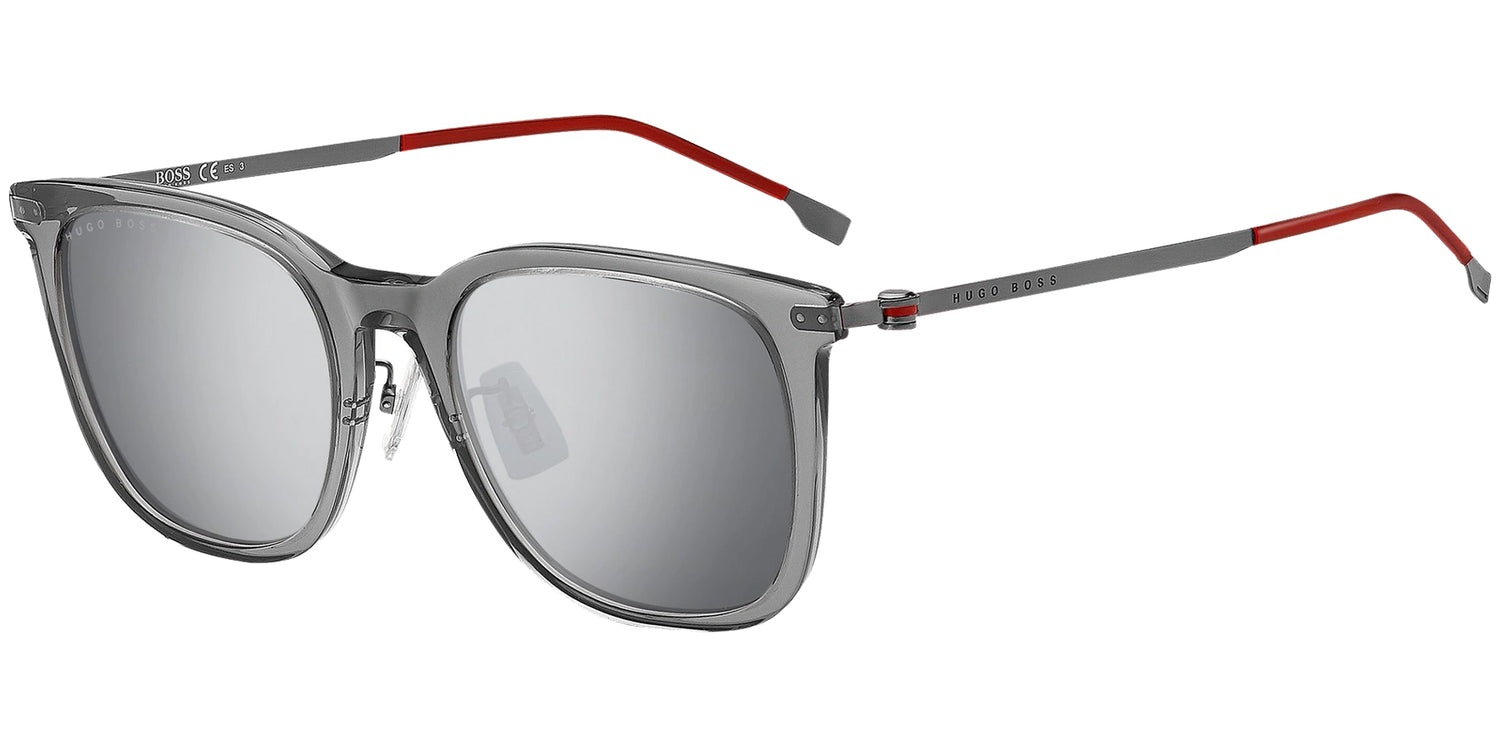 Hugo Boss Crystal Grey Slim Temple Soft Square – Eyedictive