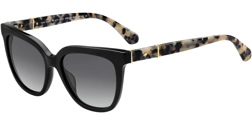 Kate Spade Kahli Black Squared Cat Eye w/ Gradient Lens – Eyedictive