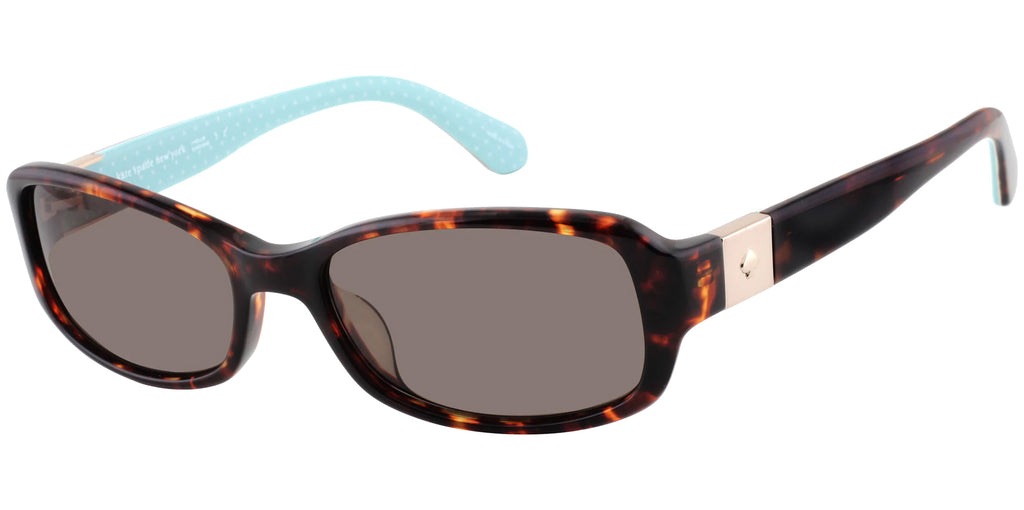 Kate Spade Paxton 2 Polarized Havana/Green Soft Rectangle – Eyedictive