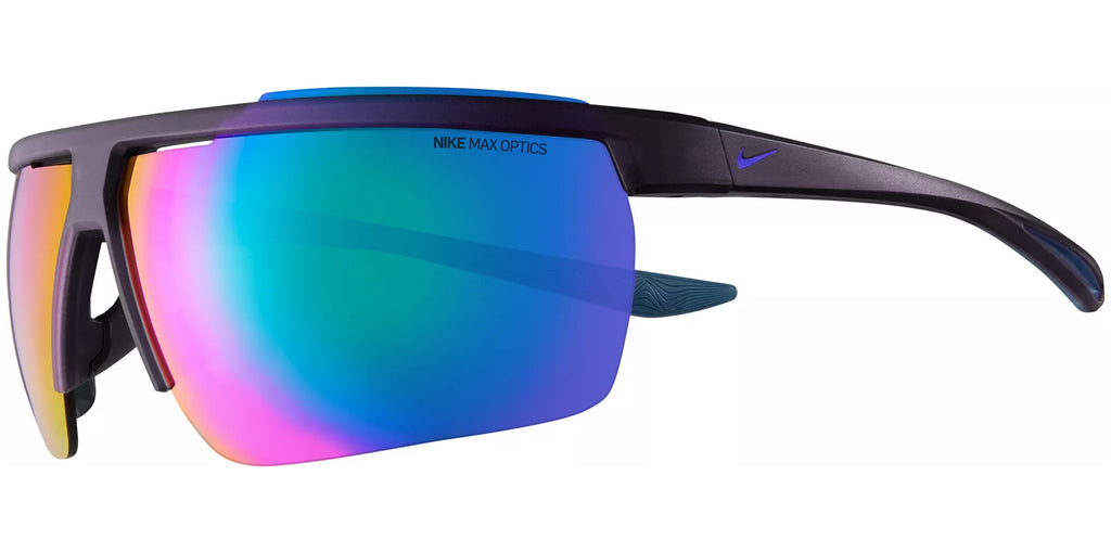 Nike Windshield Max-Optics Semi-Rimless Sports Wrap w/ Mirror Lens ...
