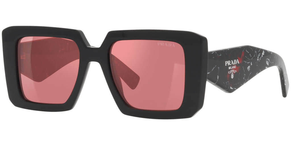 Prada Symbole Wide Temple Chunky Square – Eyedictive