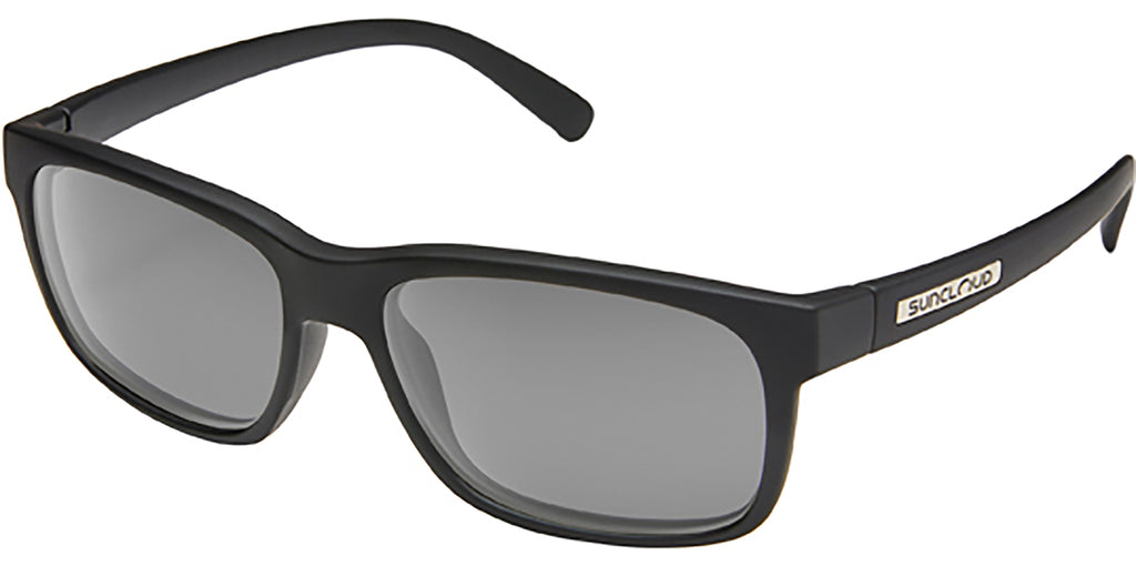 Suncloud Stand Polarized Matte Black Soft Square – Eyedictive