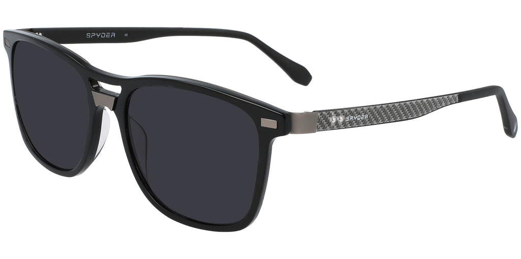 Spyder Black Diamond Soft Square w/ Carbon Fiber Temples – Eyedictive