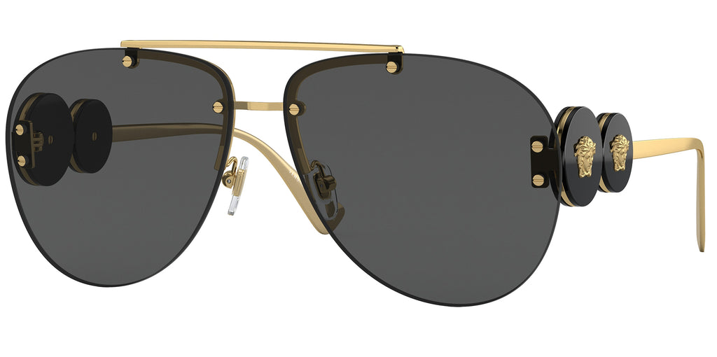 Versace Double Medusa Rimless Aviator – Eyedictive