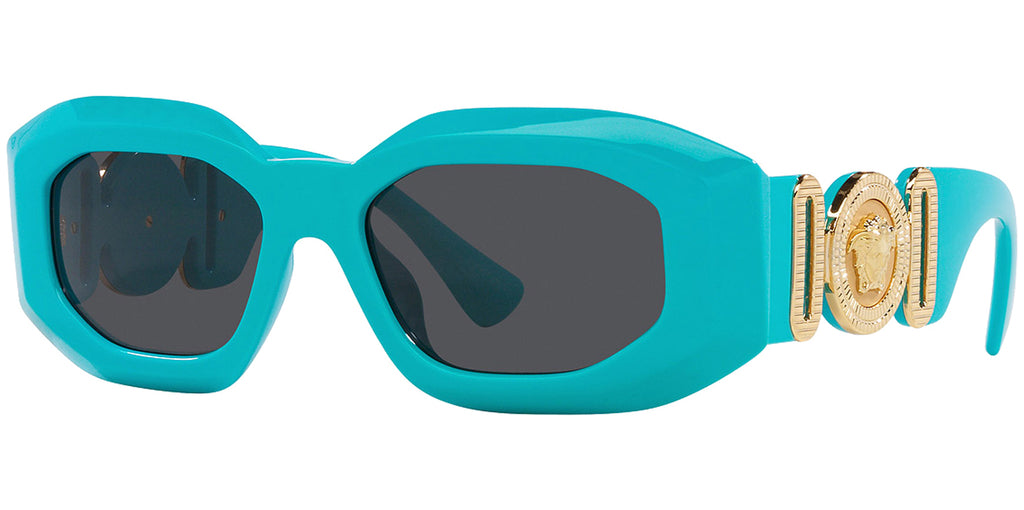 Versace Geometric Rectangle w/ Medusa Temples – Eyedictive
